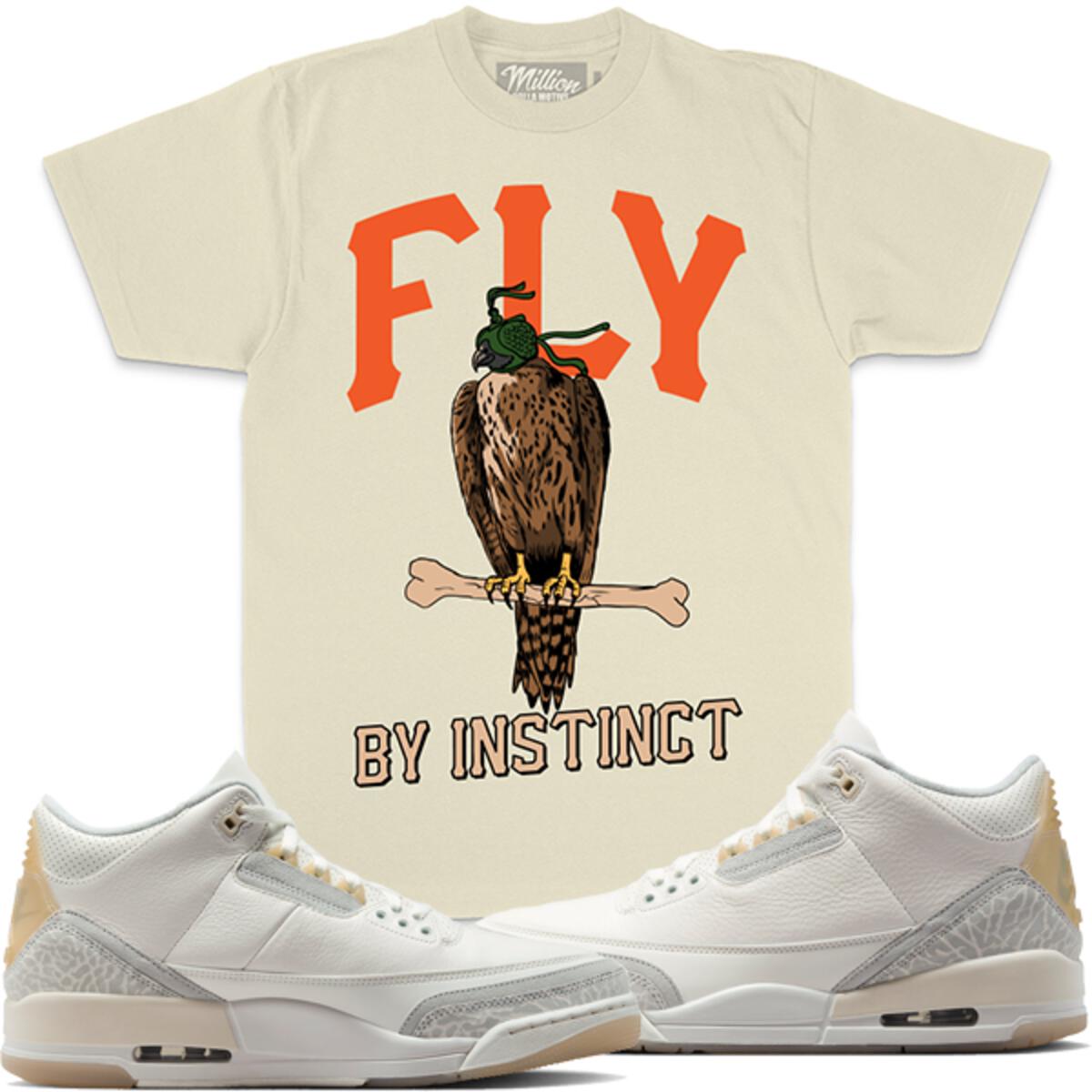Jordan Retro 3 Craft Ivory 3s Million - Fly By Instinct - Natural Sail