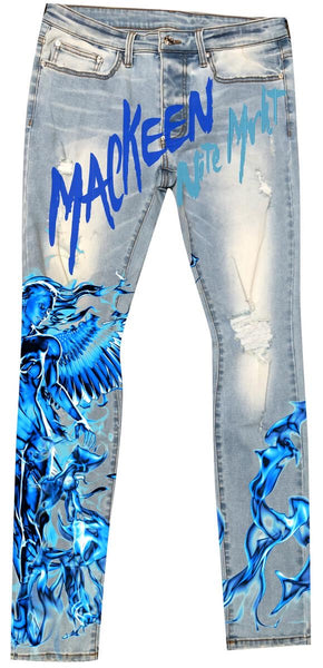 Mackeen - Raven Light Blue Jean – Empire Clothing Shop